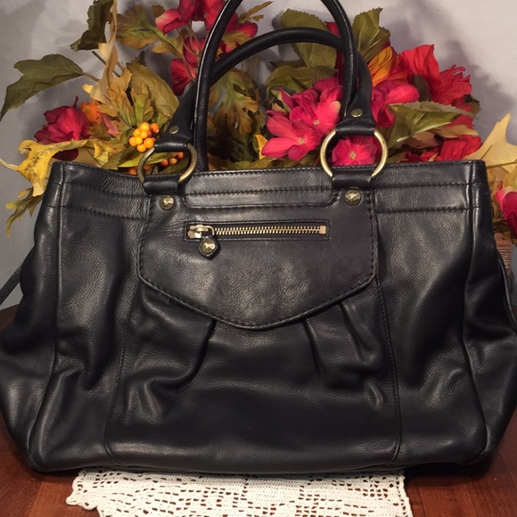 Ellen Tracy | Bags | Gorgeous Leather Ellen Tracy Handbag | Poshmark
